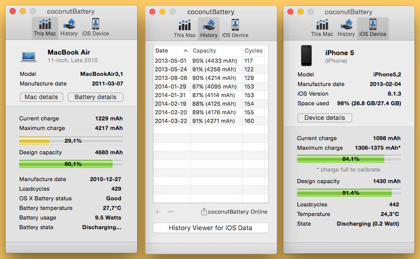 8 Free Battery Capacity Health Checker For macOS And Windows Laptop