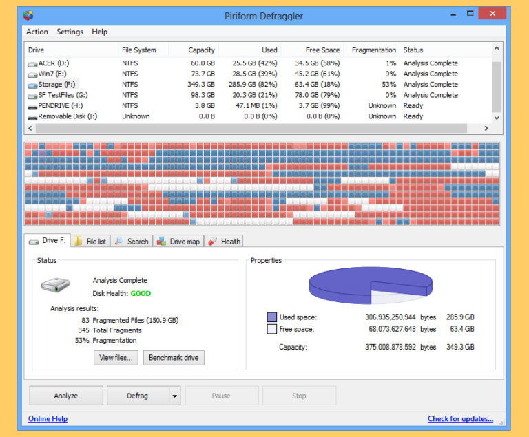 9 Free Smart Defrag For Windows SSD And Hard Disk