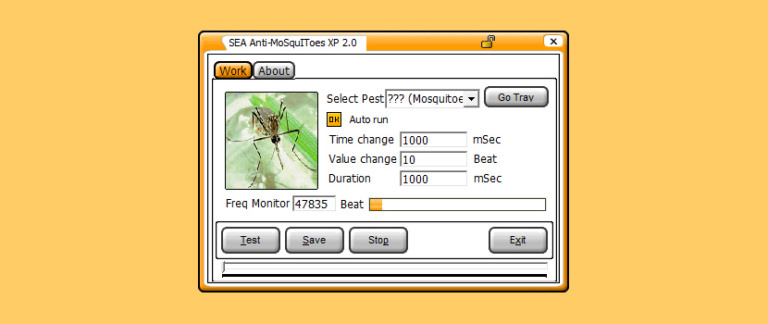 2 Desktop Tools And 9 High Frequency Mosquito Sounds [ Download ]