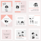 35 Free Instagram Square Templates For Social Media Influencers