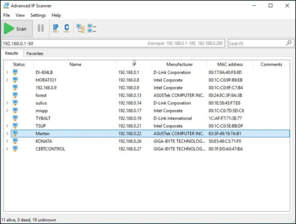 6 Free Advanced IP Scanner - Scan For Ports, Networks, & IP Address