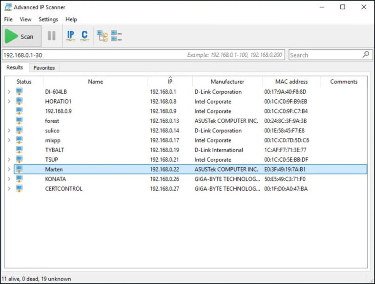 6 Free Advanced IP Scanner - Scan For Ports, Networks, & IP Address